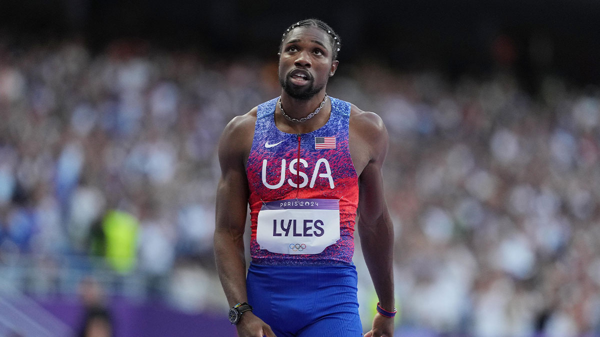 Noah Lyles claps back to 'wild' COVID accusations