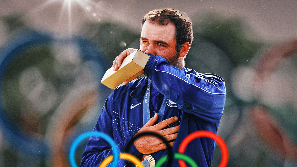 Scottie Scheffler makes epic gold medal surge at Paris Olympics