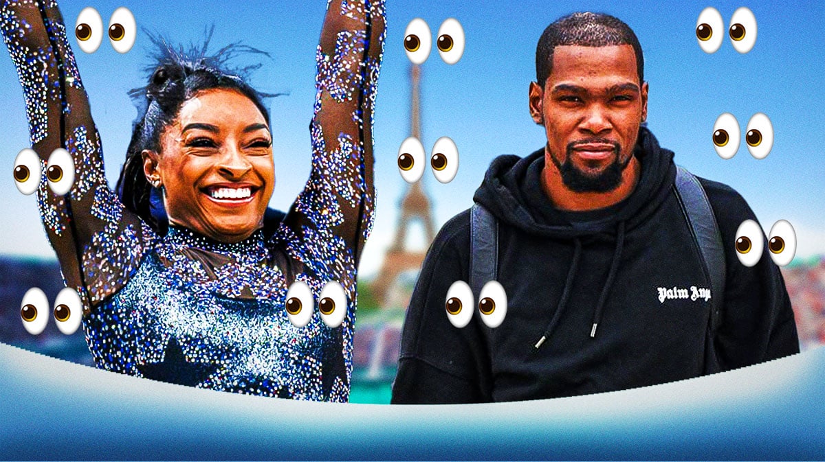 Simone Biles' gold-medal performance at Olympics draws Kevin Durant ...