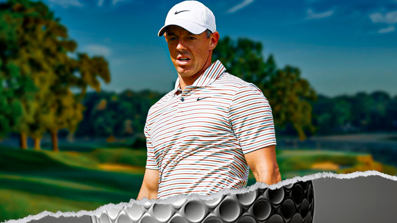 Rory McIlroy's wild BMW round halted by lightning before putt on 18th hole