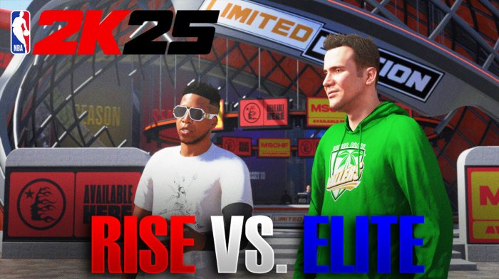 NBA 2K25 RISE vs. ELITE - Which Affiliation Should You Join?