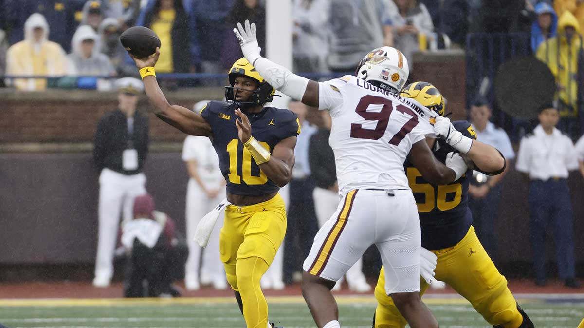 Sherrone Moore's honest Alex Orji assessment after Michigan's win vs ...