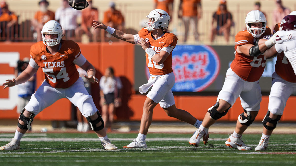 Texas football HC Steve Sarkisian drops Arch Manning 'home run hitter' admission