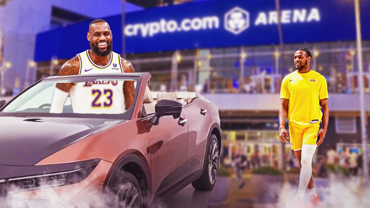 Lakers Bronny James' hilarious answer to LeBron driving him to work