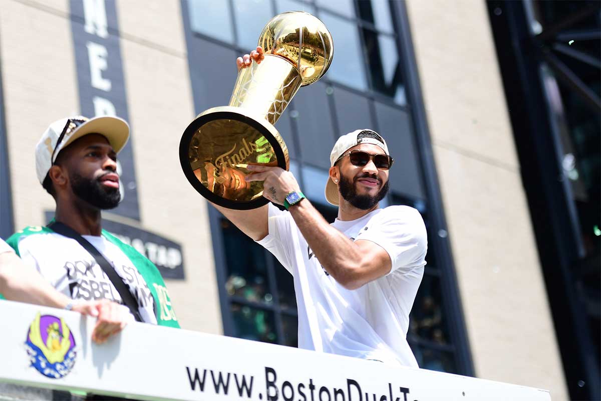 Celtics' Jayson Tatum gives bold second title prediction during ...