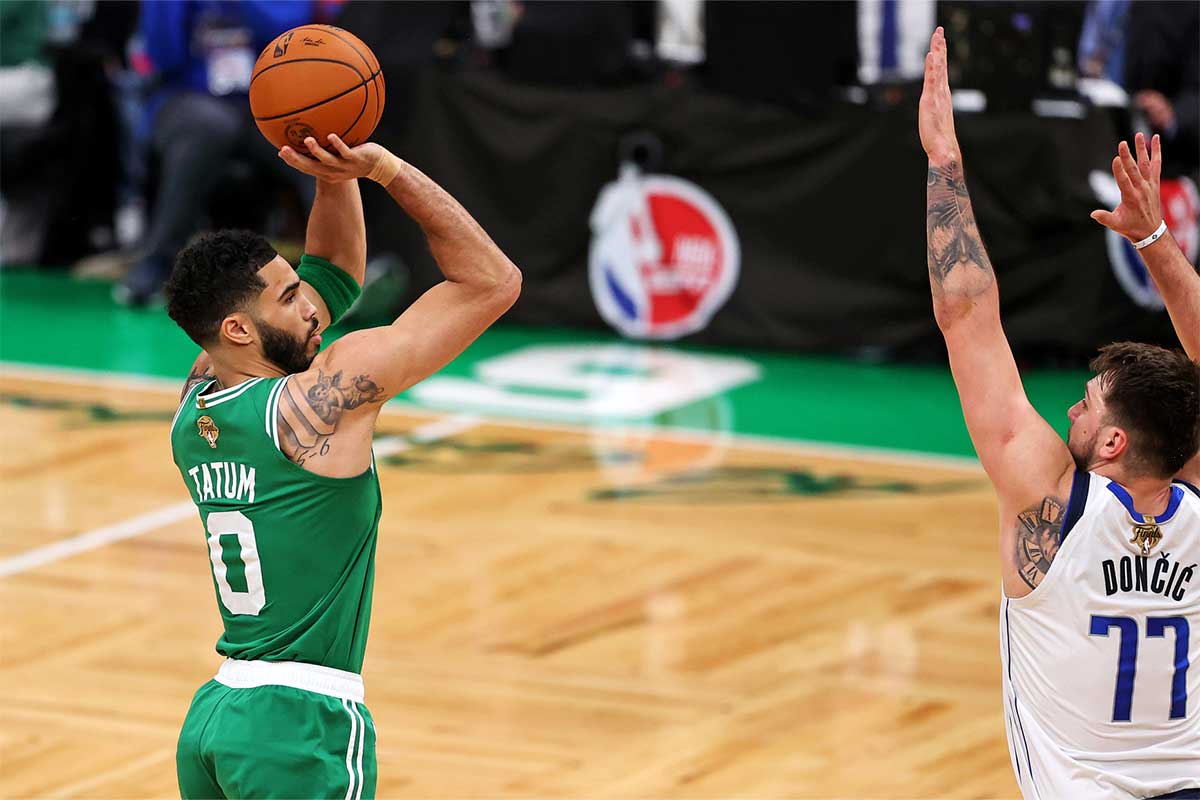 Jayson Tatum's Mavericks NBA Finals prediction will catch Luka Doncic's ...