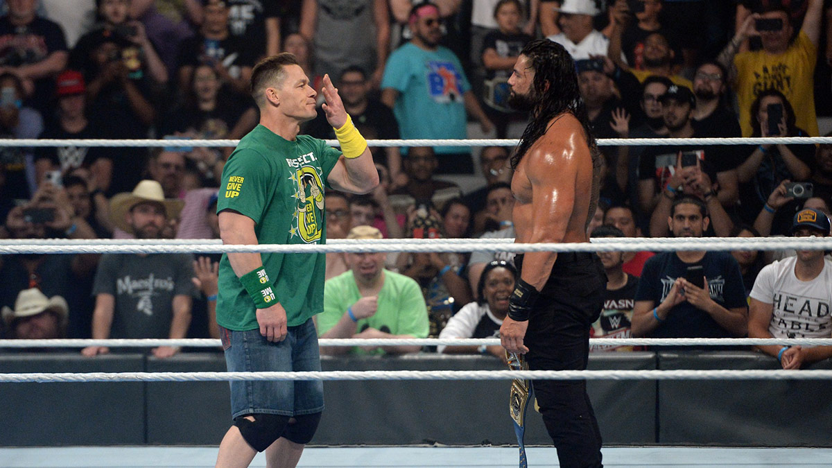 Roman Reigns breaks silence on John Cena's WWE GOAT claim