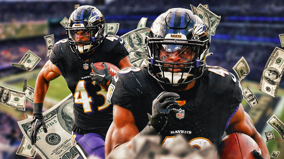 Ravens, Justice Hill agree to $6 million contract extension