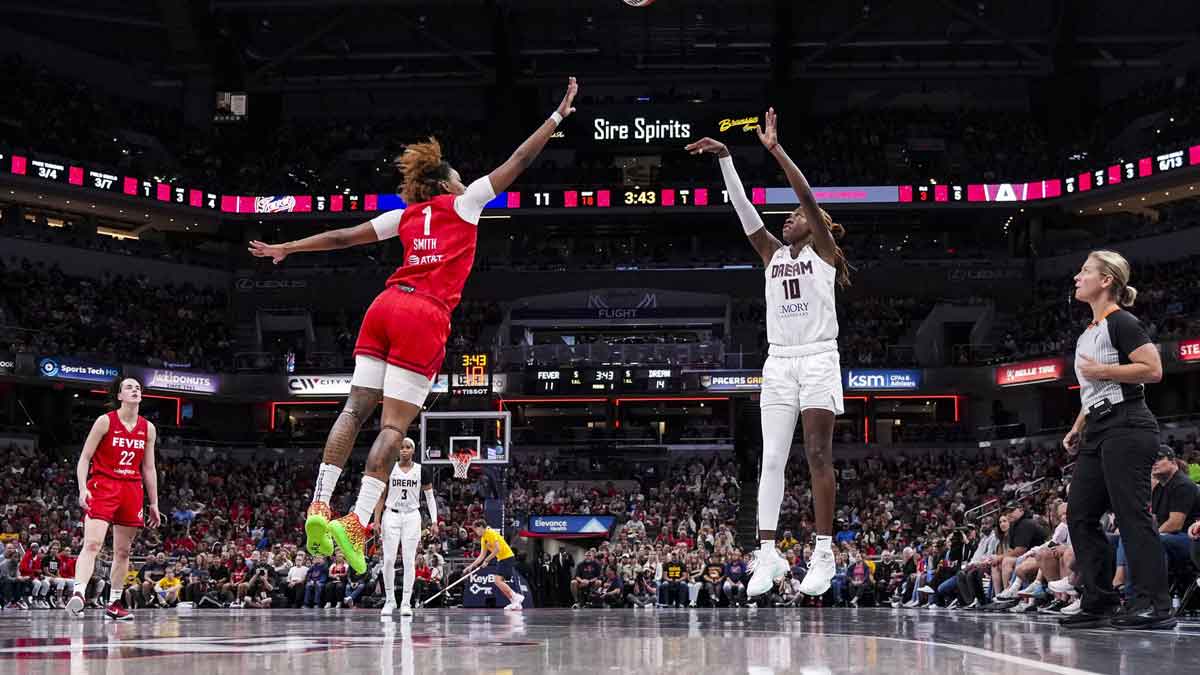 Tanisha Wright delivers strong message amid Dream’s playoff hopes