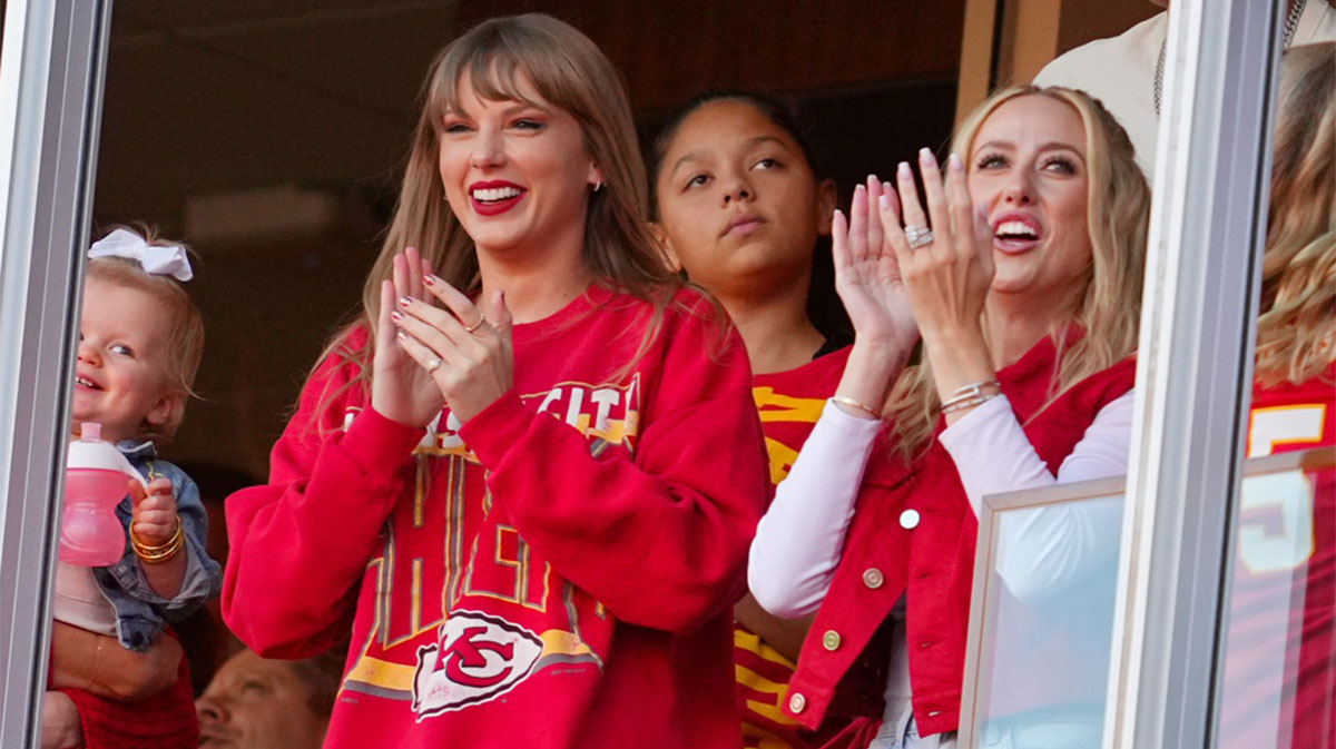Taylor Swift, Brittany Mahomes' rumored beef squashed in latest update