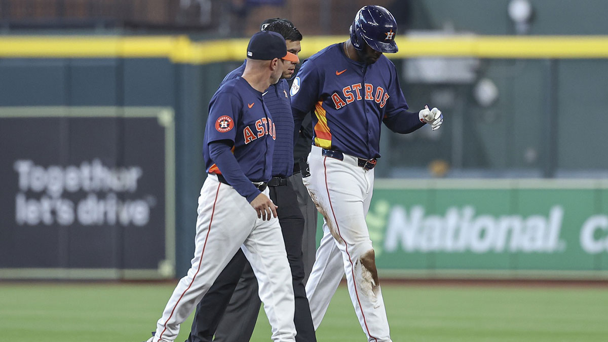 Astros' Yordan Alvarez addresses injury concern