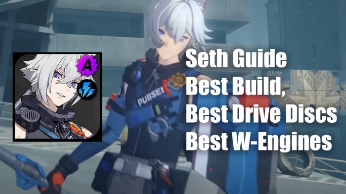Best Seth Build - Drive Discs And W-Engines In ZZZ