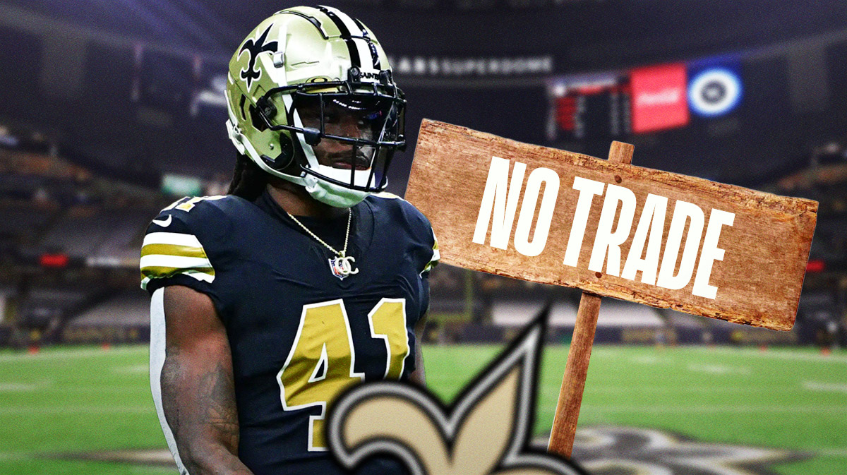 Saints' Alvin Kamara shoots down trade request rumors