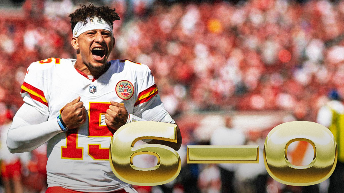 Chiefs' Patrick Mahomes secures career first in win vs. 49ers