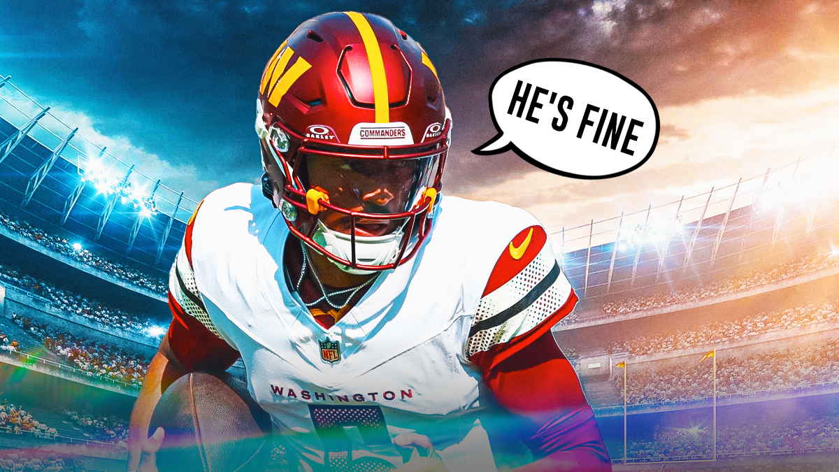 Jayden Daniels' mom drops 2-word injury update on Commanders QB Jayden Daniels' mom drops 2-word injury update on Commanders QB