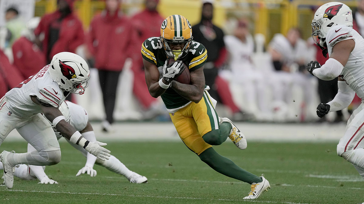 Packers' Dontayvion Wicks takes big practice step after shoulder injury