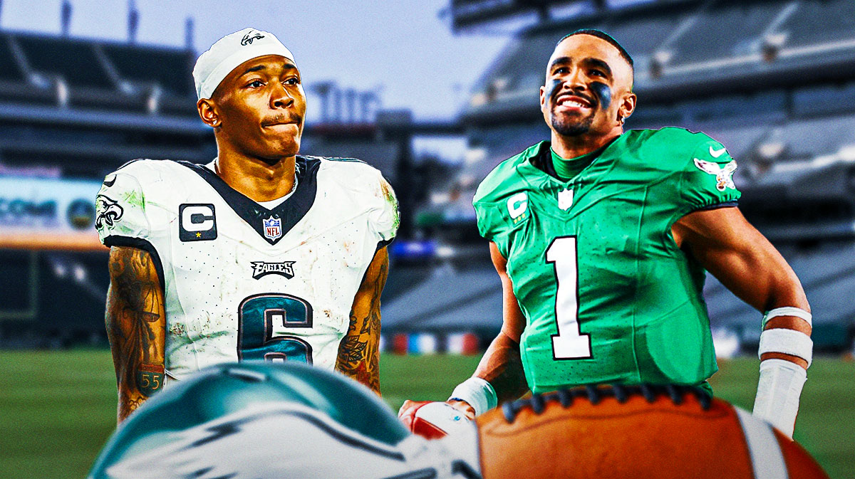 Eagles' Jalen Hurts will love DeVonta Smith's latest injury update