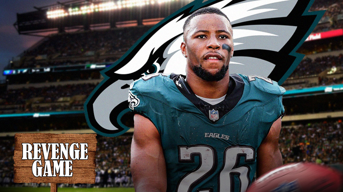 Eagles' Saquon Barkley gets 100% real on what he did vs. Giants