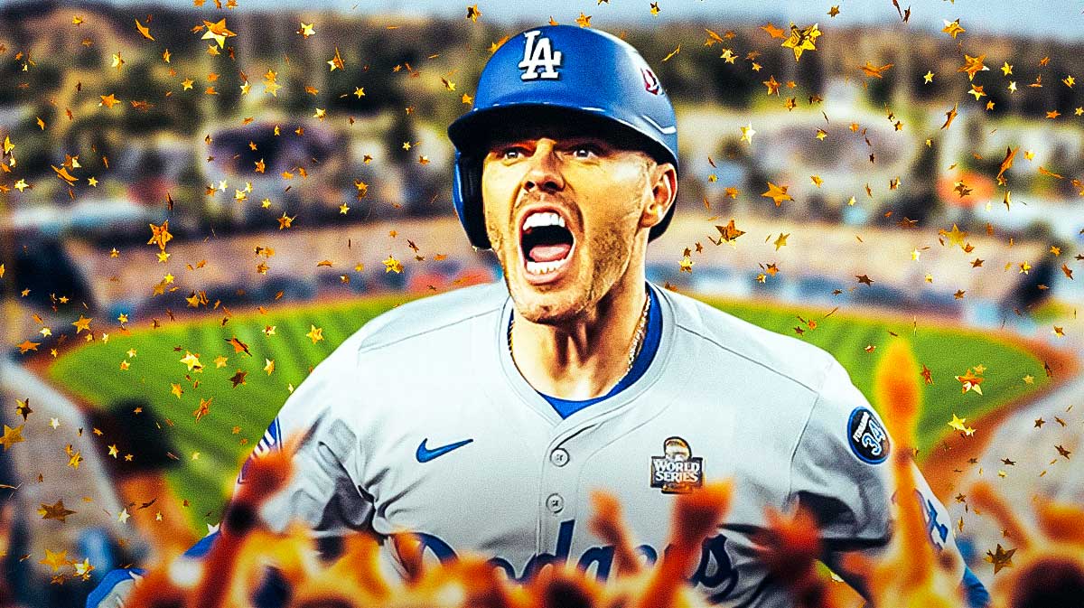 Freddie Freeman's immediate reaction to Dodgers being 1 win away from ...