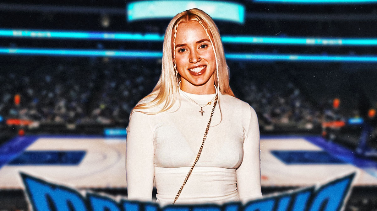 Hailey Van Lith glaze goes viral during Mavericks, Spurs appearance