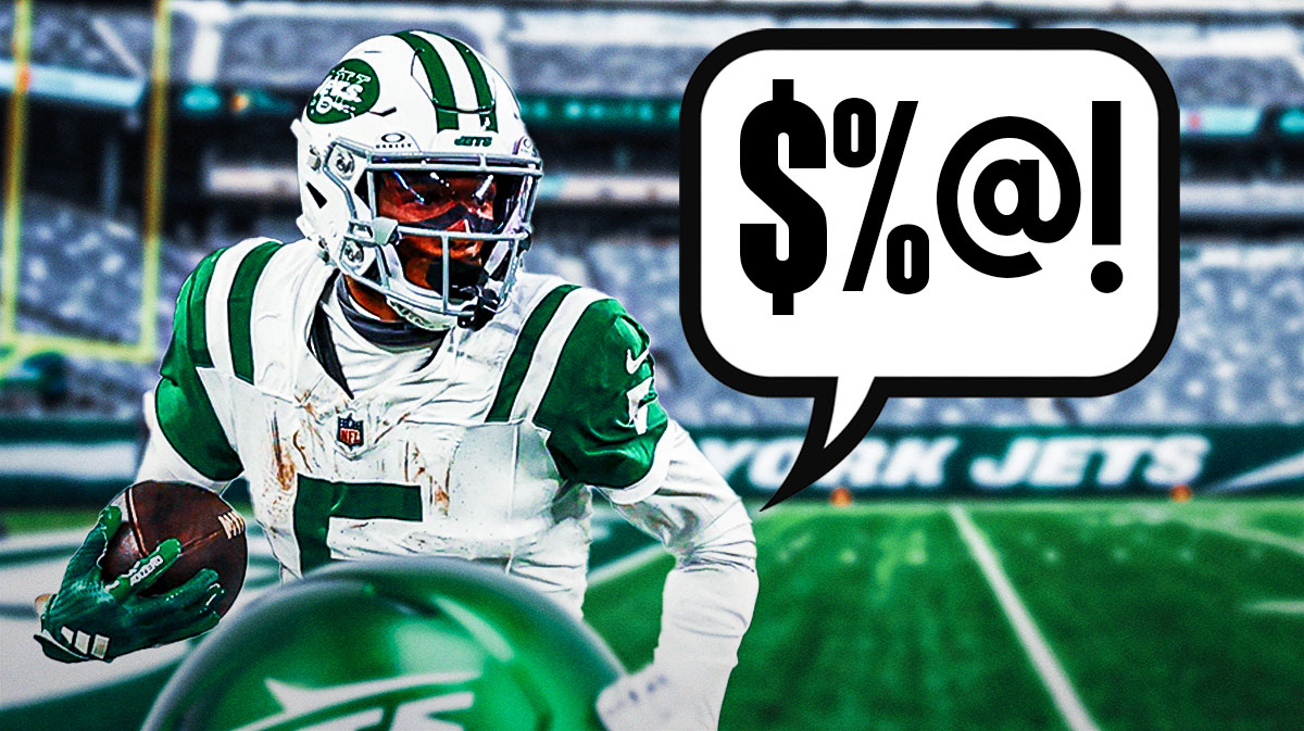 Jets' Garrett Wilson's NSFW message to himself after brutal drop ...