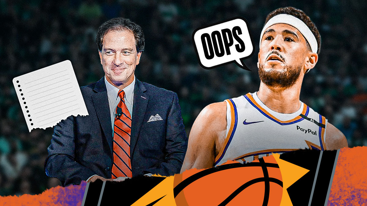 Kevin Harlan calls out Suns' Devin Booker after sideline incident