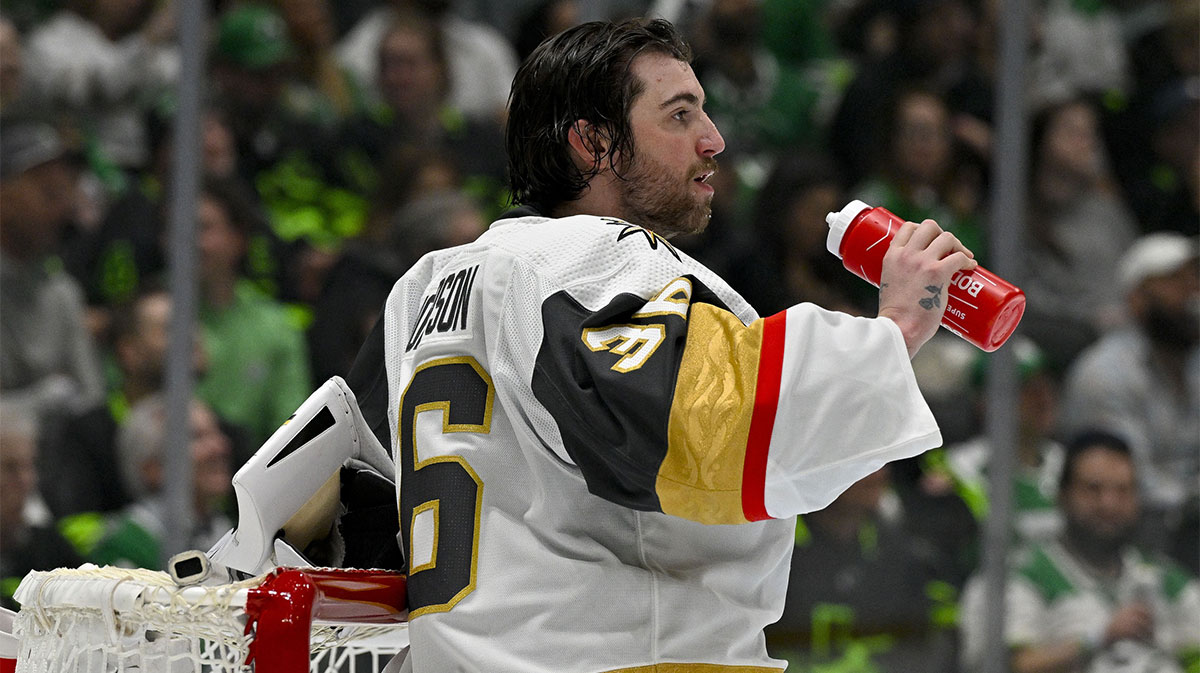 Logan Thompson's 'extra motivated' stance on facing Golden Knights