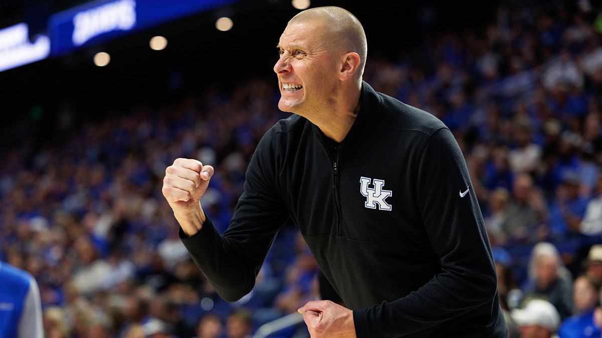 Mark Pope jokes about fans 'burning house down' after Kentucky ...