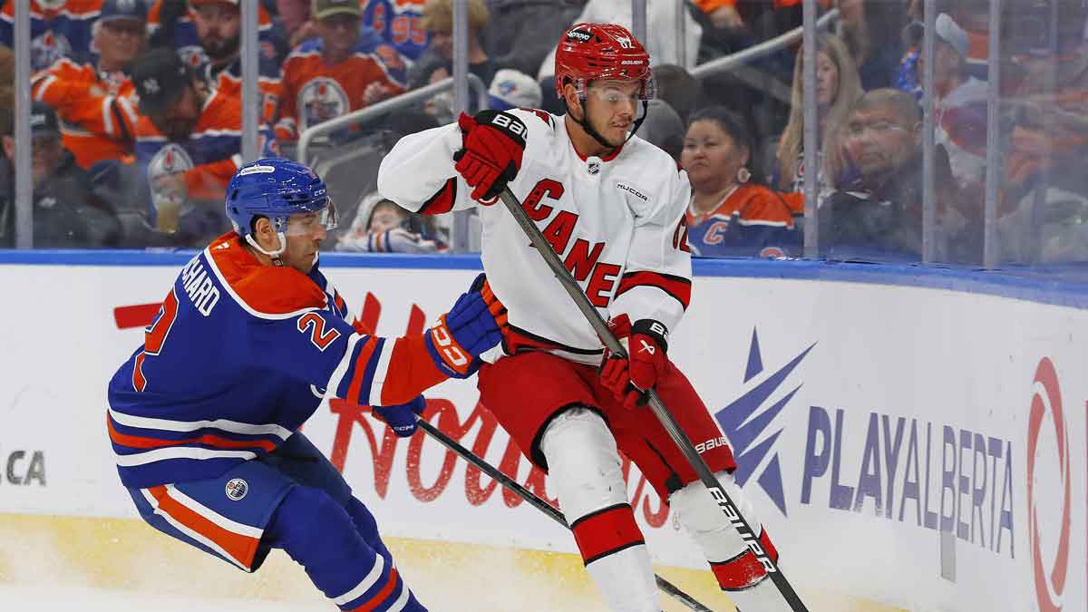 Hurricanes' Sebastian Aho vocal on comeback win over Oilers