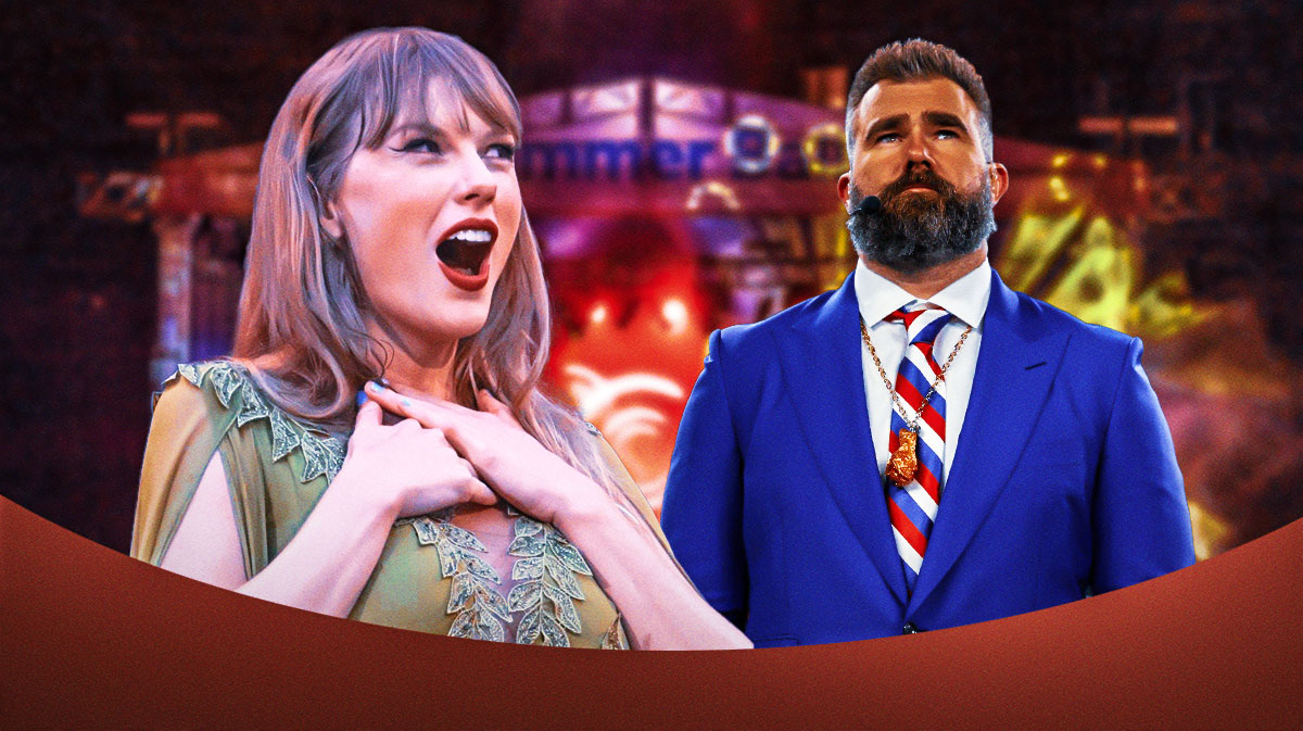 Swifties blast Jason Kelce for falling asleep during Taylor Swift's ...