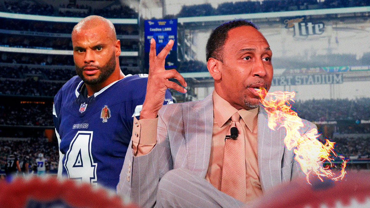 Stephen A. Smith blasts Cowboys' Dak Prescott with front-runner label