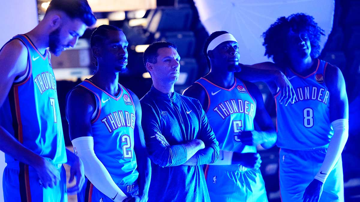 Thunders Lu Dort Reveals Secret To Drawing Offensive Fouls