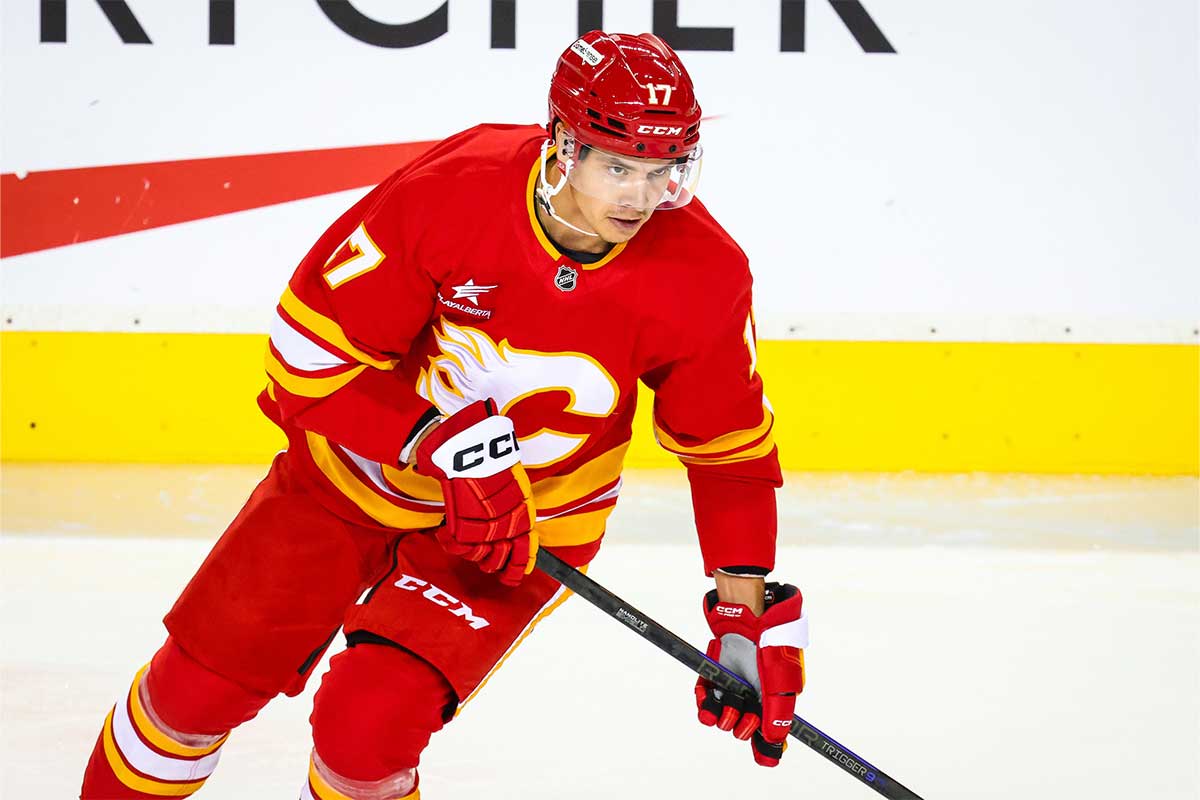 Flames dealt brutal Yegor Sharangovich injury update