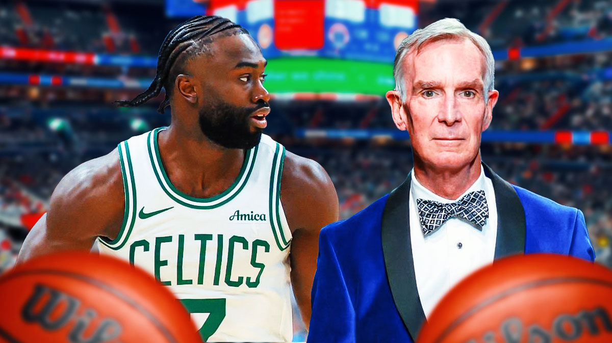 Jaylen Brown Links Up With Bill Nye After Celtics Big Outing Vs Wizards
