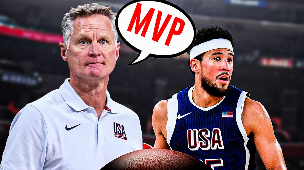 Devin Booker breaks silence on Steve Kerr's unprompted Team USA 'MVP' praise