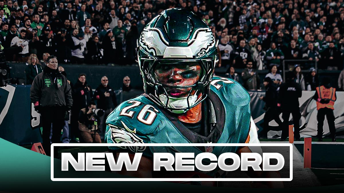 Saquon Barkley sets new Eagles record with bonkers night vs. Rams