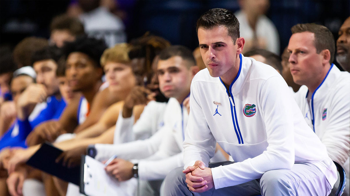 Florida basketball's Todd Golden turns down questions amid Title IX ...