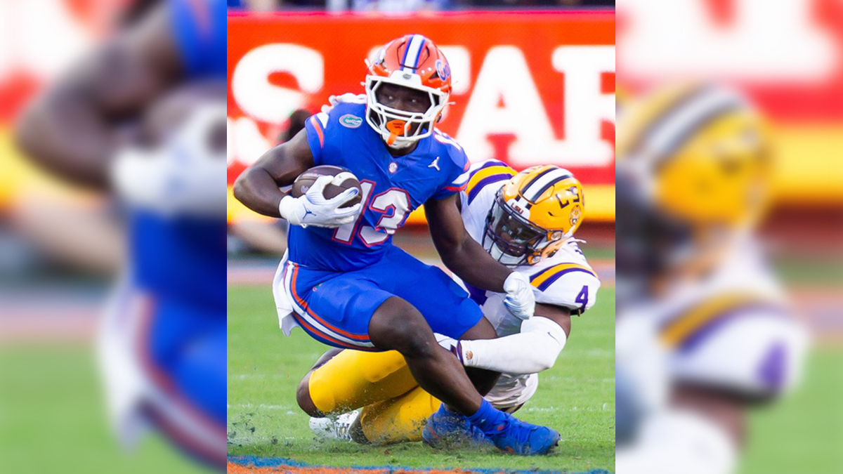 Florida fans go wild for 55 yard Jaden Baugh touchdown