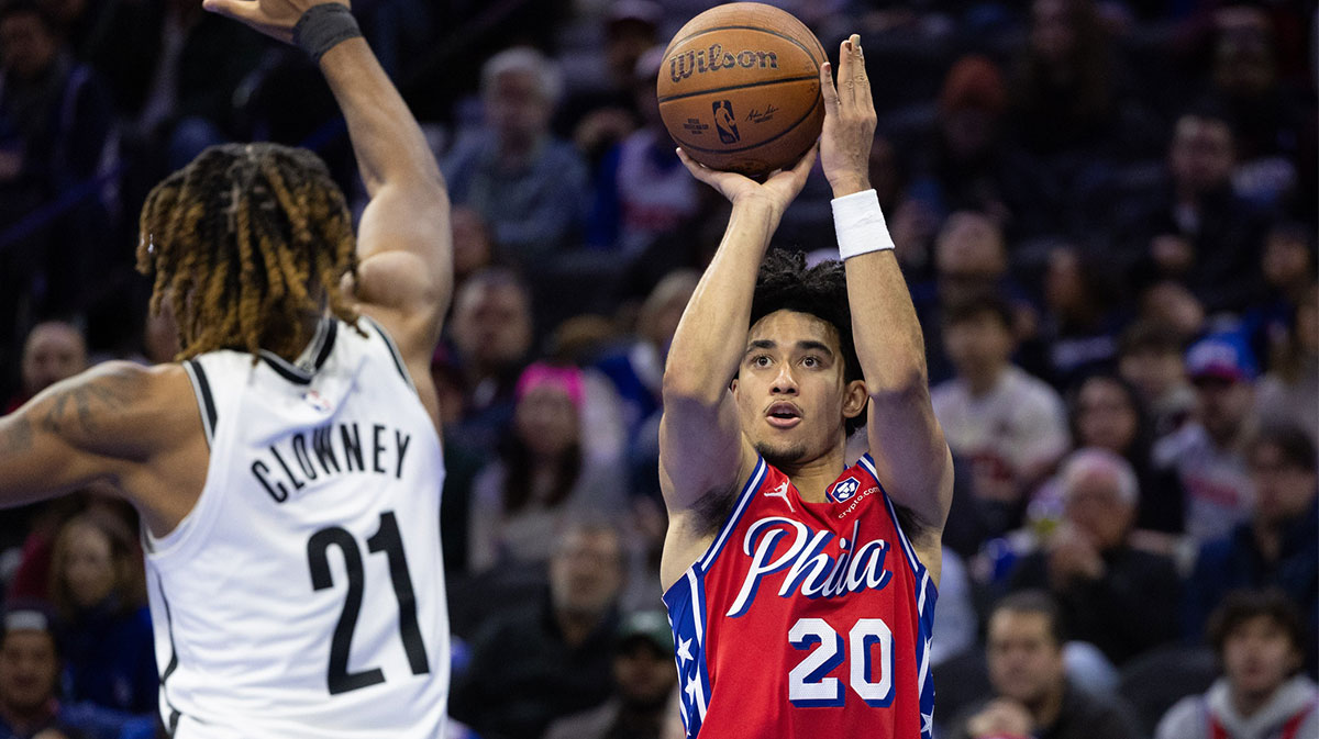 76ers' Jared McCain sets two new records in win over Nets
