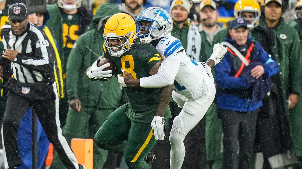 Lions' Kerby Joesph achieves multiple epic feats with Pick 6 vs. Packers