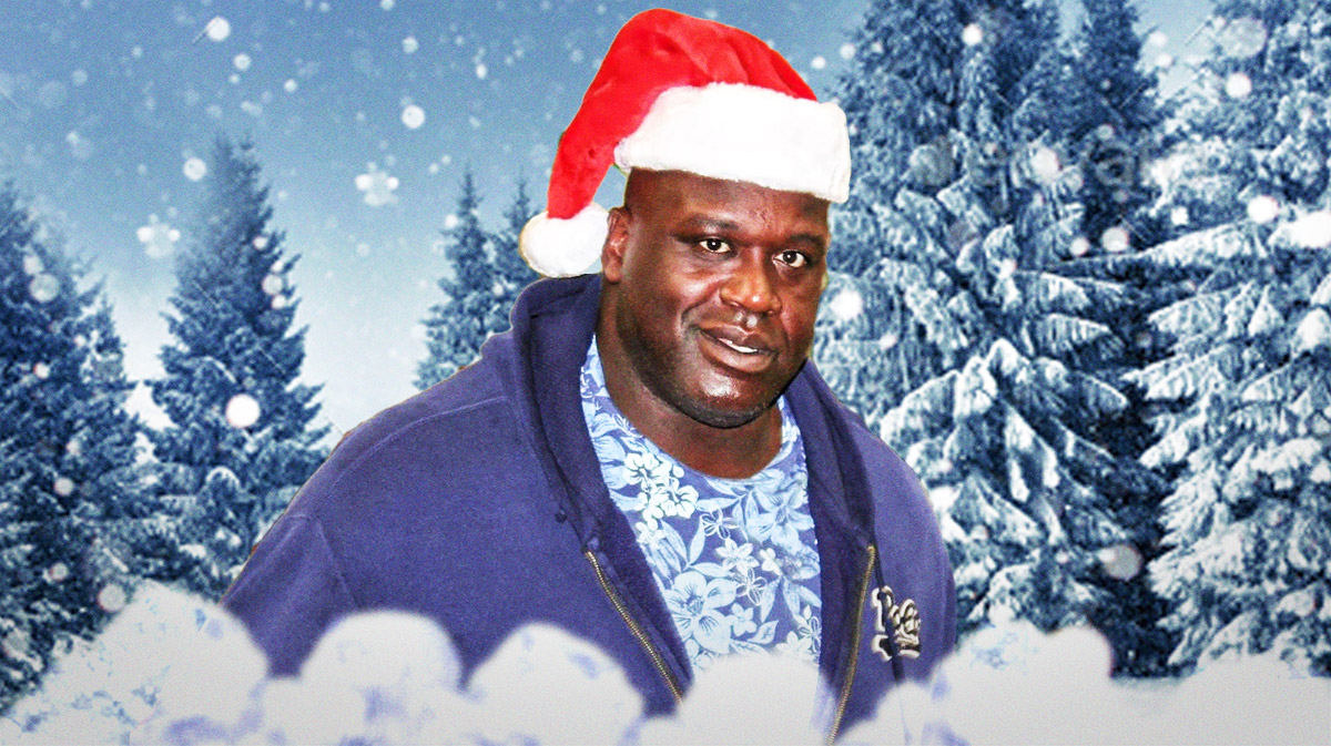 Shaquille O'Neal shares inspiration behind Shaq-a-Claus events