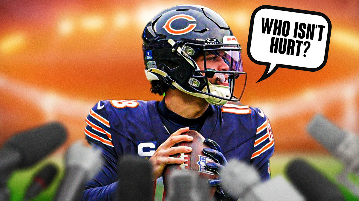 Bears' Caleb Williams' OL in shambles with injuries vs. Lions