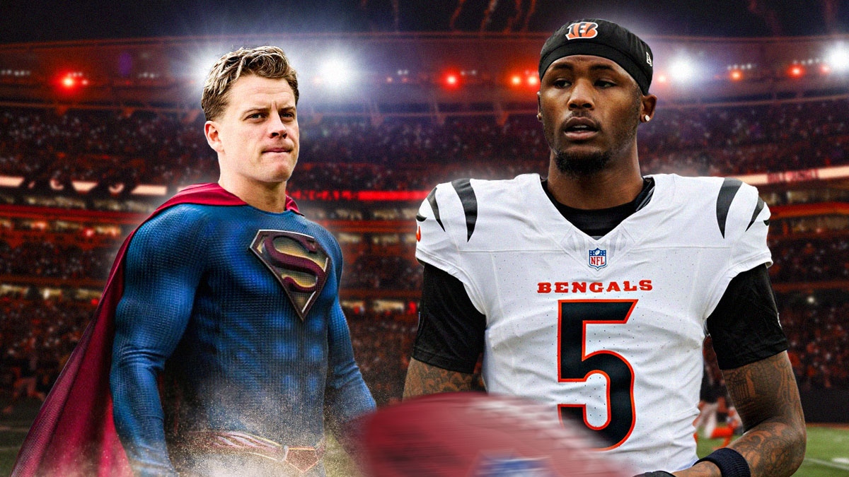 Tee Higgins' hilarious 'Superman' reaction to Joe Burrow's miraculous ...