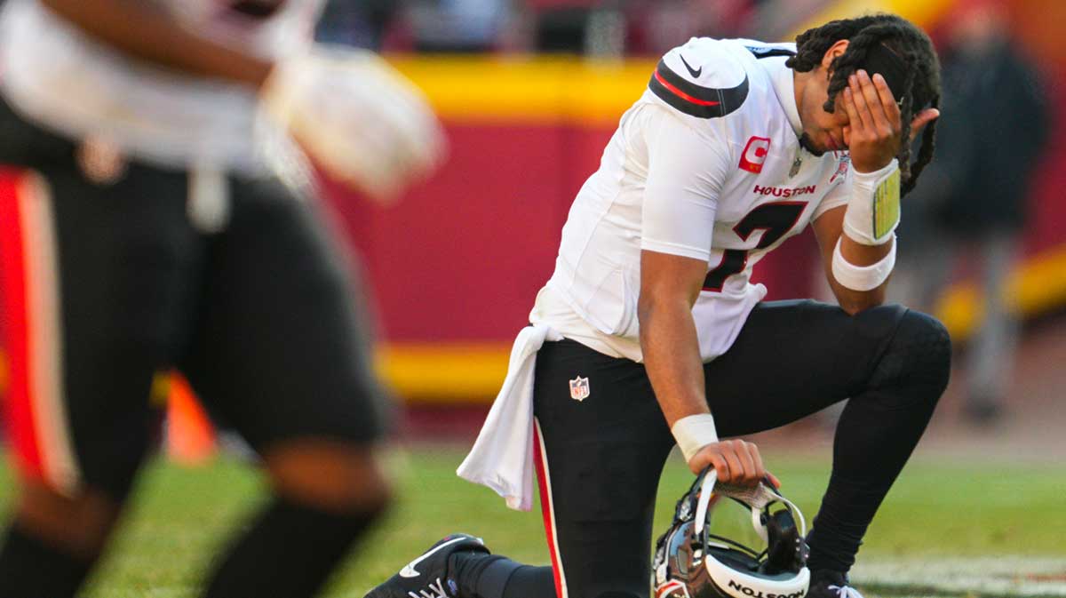 Texans' CJ Stroud breaks silence on his reaction to Tank Dell's ...