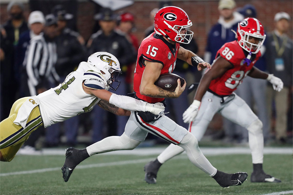Where Georgia vs. Georgia Tech ranks among most college football ...