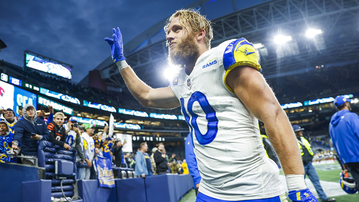 Rams star Cooper Kupp gives humble reaction to breaking Keenan Allen's ...