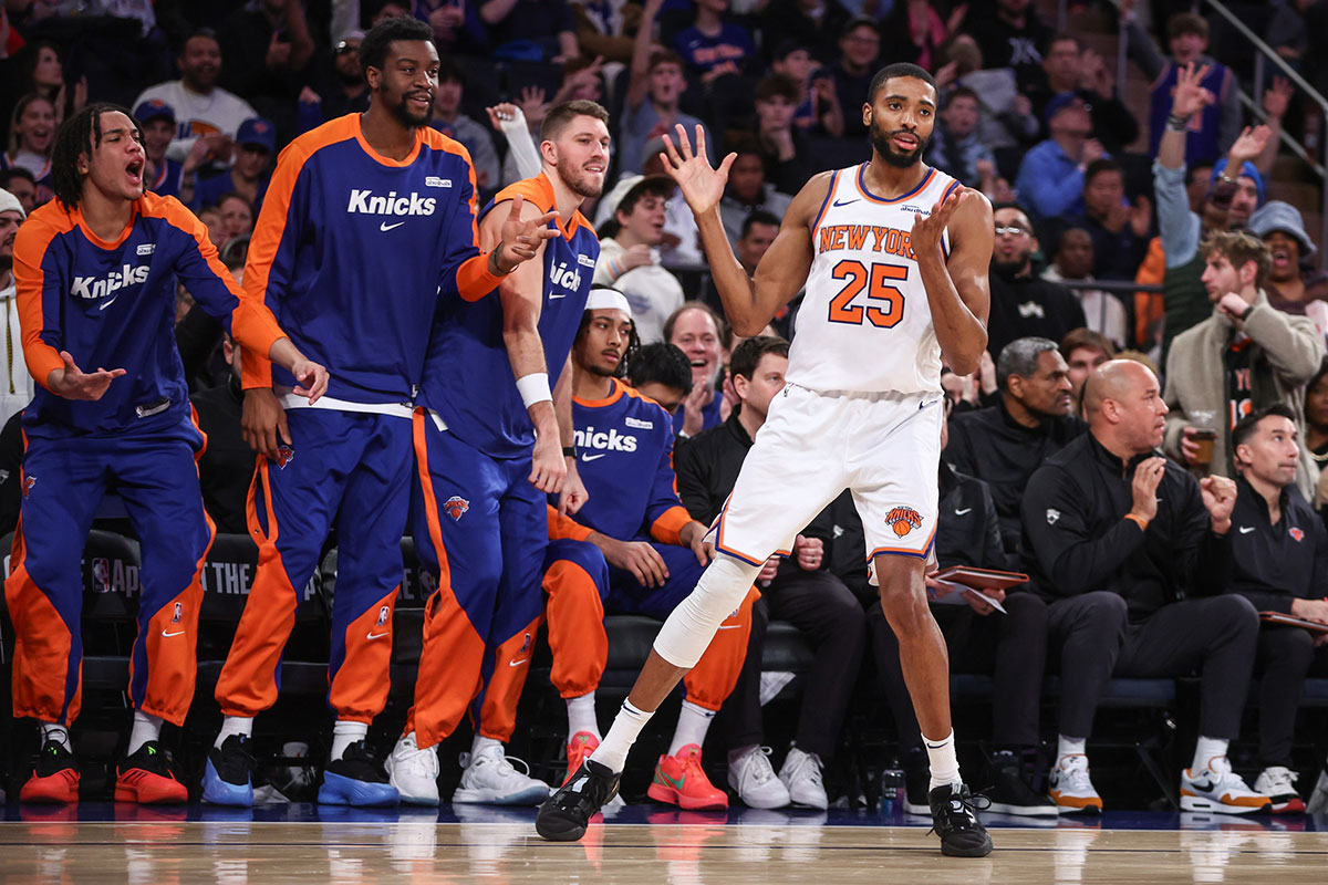 Knicks' Mikal Bridges shares OG Anunoby wish after big win over Spurs