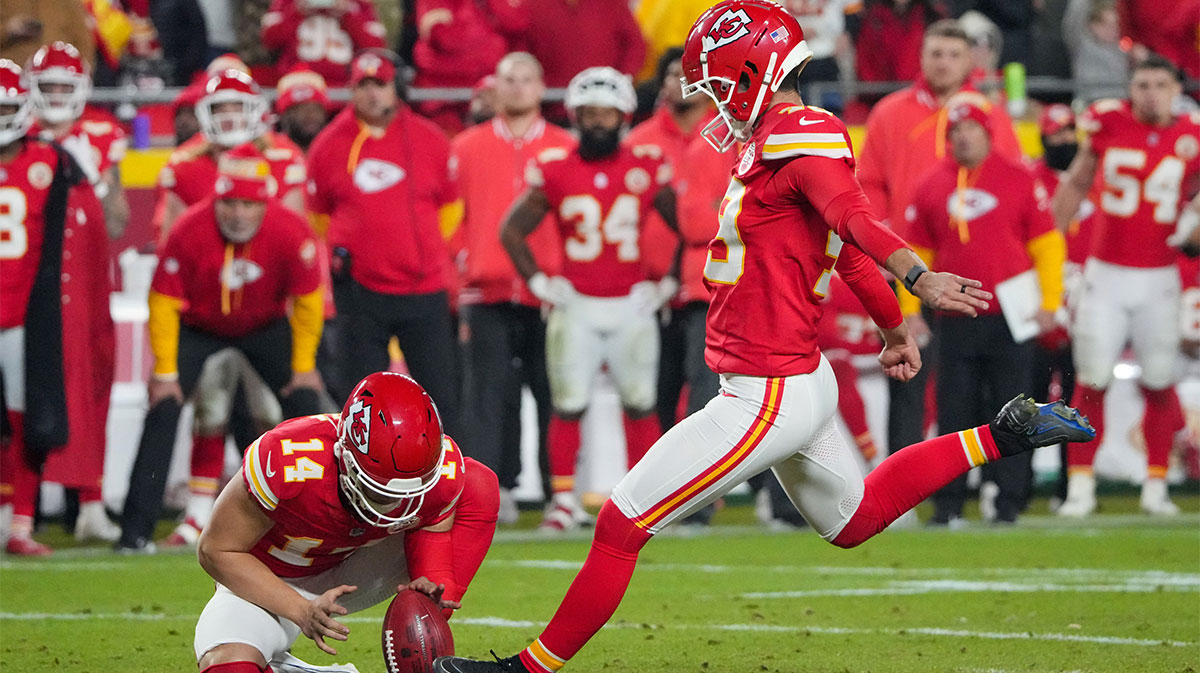 Chiefs makes kicker move ahead of Harrison Butker's return