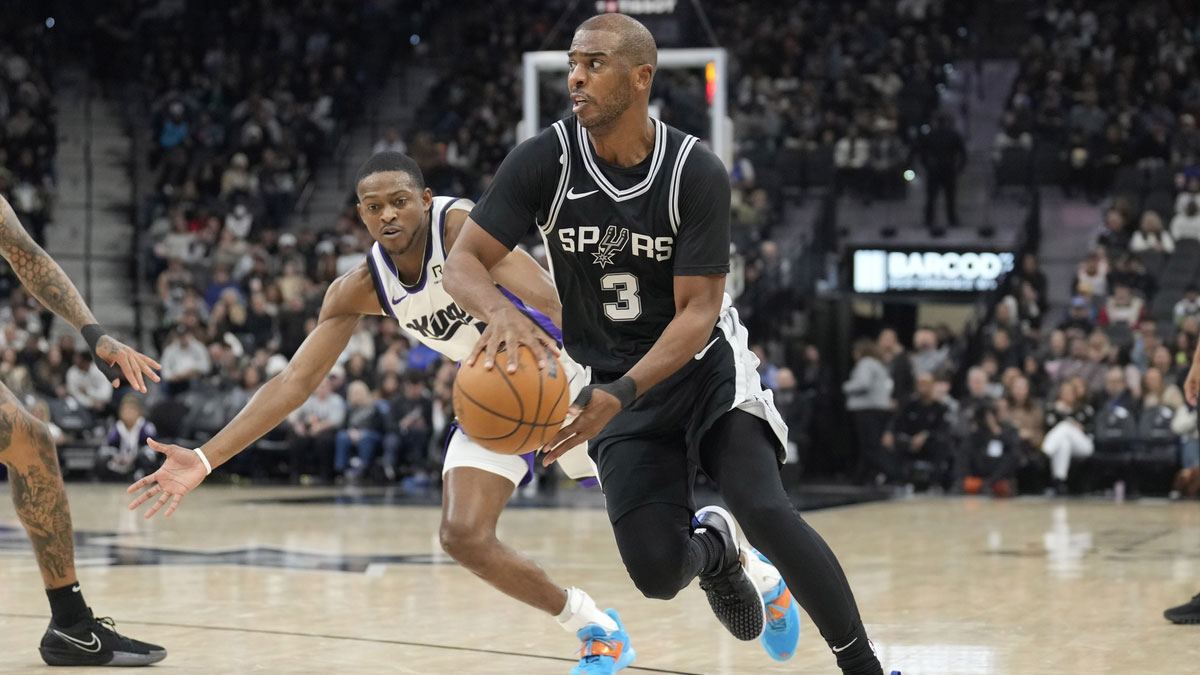 Spurs' Chris Paul hints at retirement timeline during Tony Parker interview
