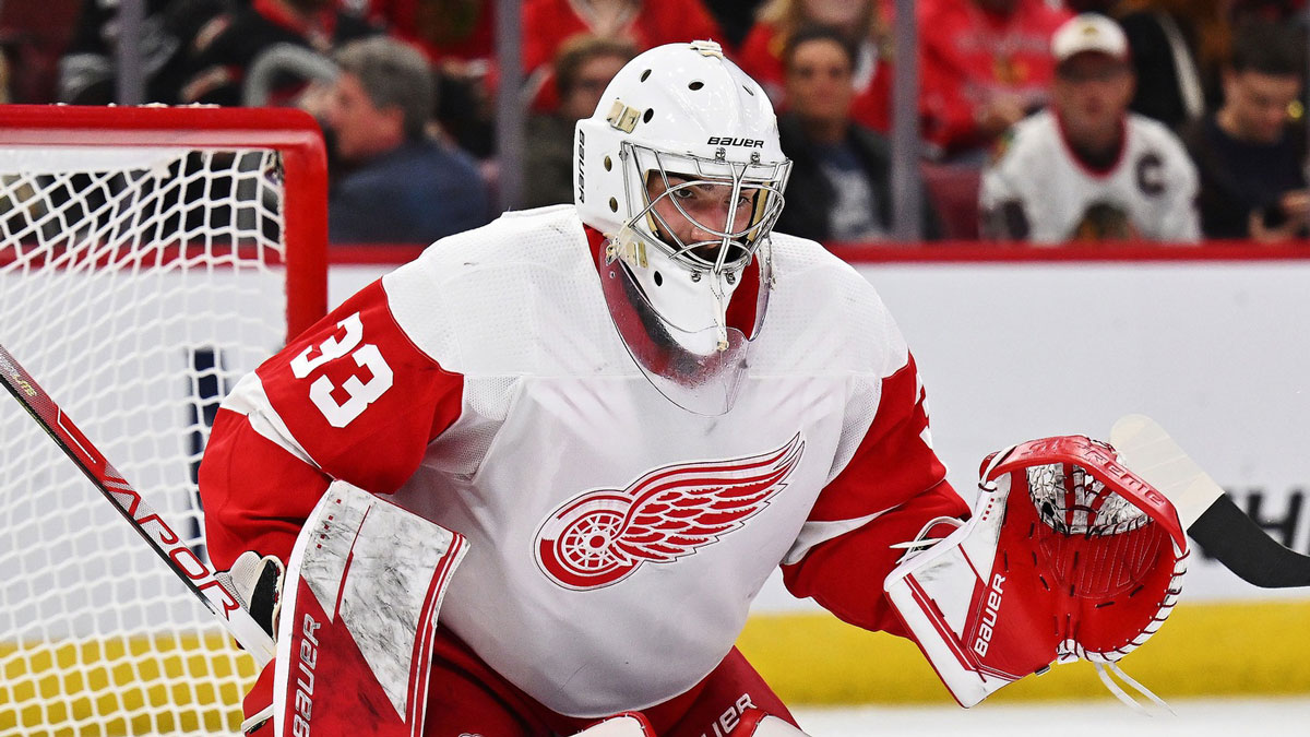 Red Wings promote top goalie prospect amid Cam Talbot injury